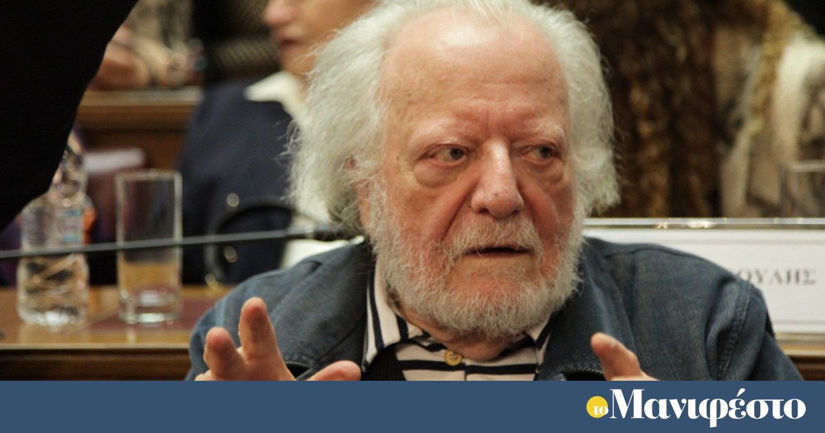 «Έφυγε» ο σπουδαίος Ροβήρος Μανθούλης