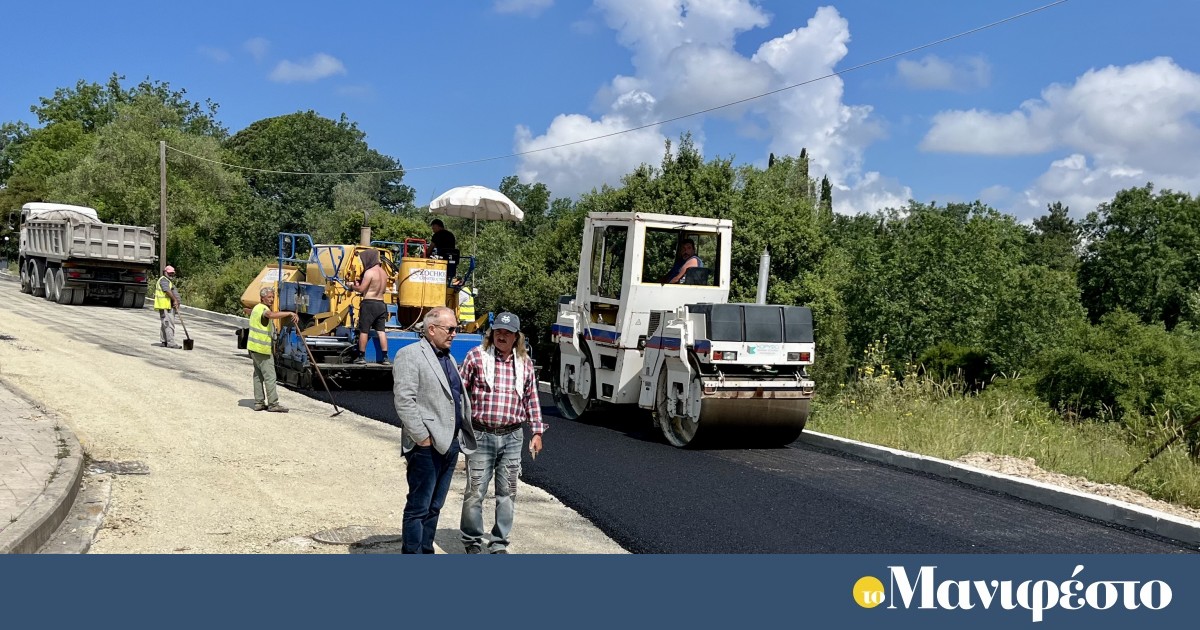 Στα εργοτάξια των εργατικών κατοικιών Αγίου Ιωάννη Κέρκυρας ο Στέφανος ...