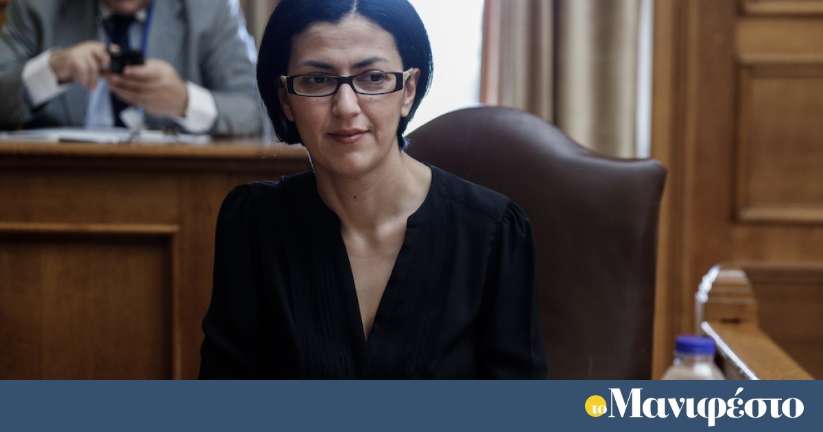 Η Ειρήνη Αγαπηδάκη αναπληρώτρια υπουργός Υγείας