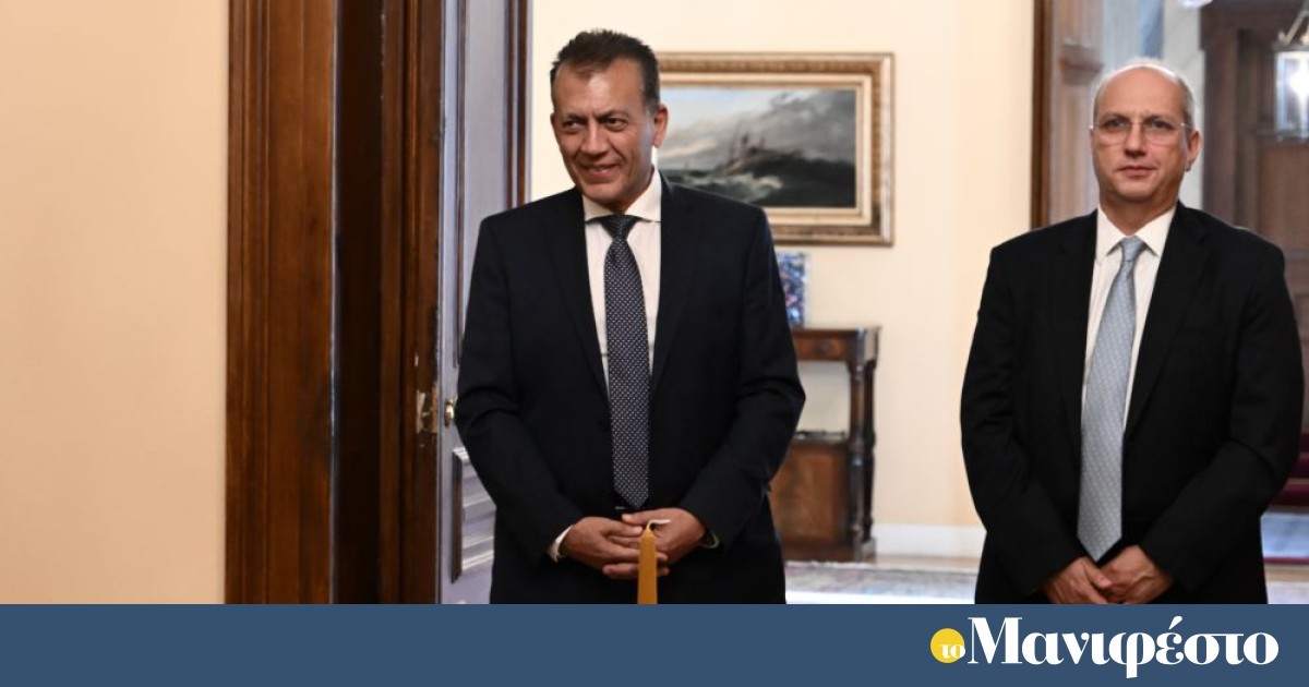 Ορκίστηκαν Γιάννης Βρούτσης και Γιάννης Οικονόμου - Το «ευχαριστώ» στον ...