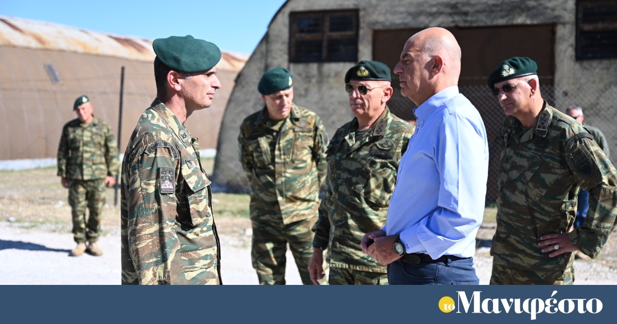 Επίσκεψη Δένδια σε Λάρισα και Βόλο - Οι Ένοπλες Δυνάμεις συμπαραστάτες ...