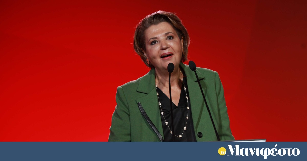 Όλγα Γεροβασίλη: υιοθετεί τις θεωρίες συνωμοσίας Βελόπουλου για τα Τέμπη