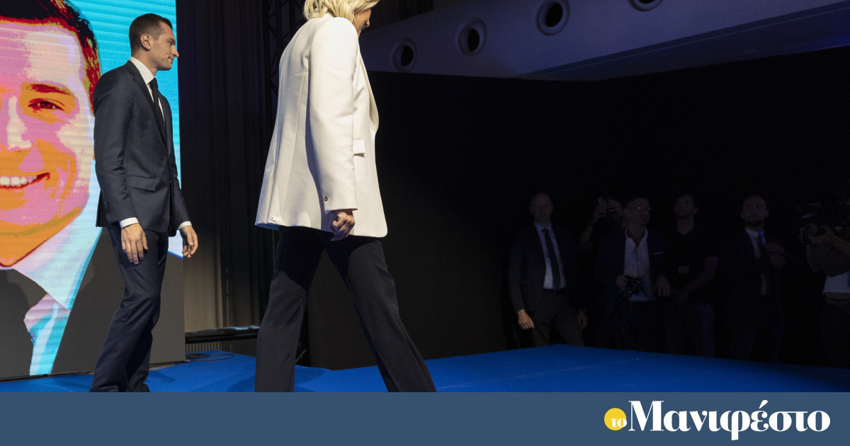 Η Λεπέν παρότρυνε τον Μπαρντελά να ετοιμαστεί για τις προεδρικές ...